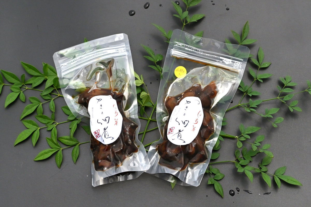 【販売を開始しました】上甲商会のかきの佃煮（山椒入） – AINAN STAND